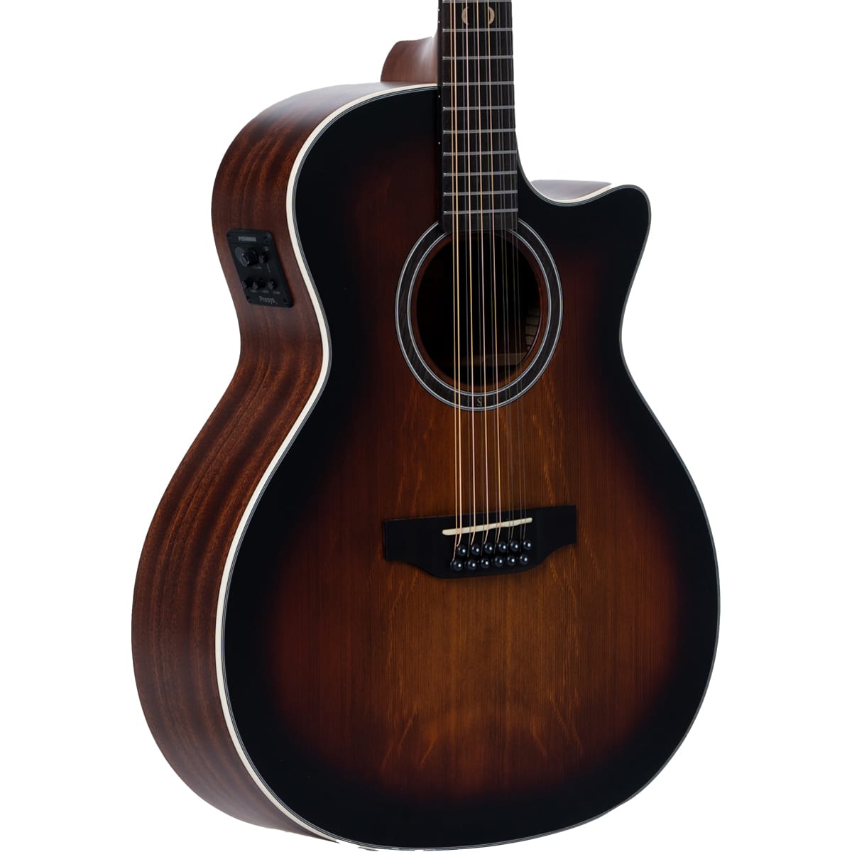 Santana Superb G94 brown burst 12-string acoustic guitar - Santana Guitars